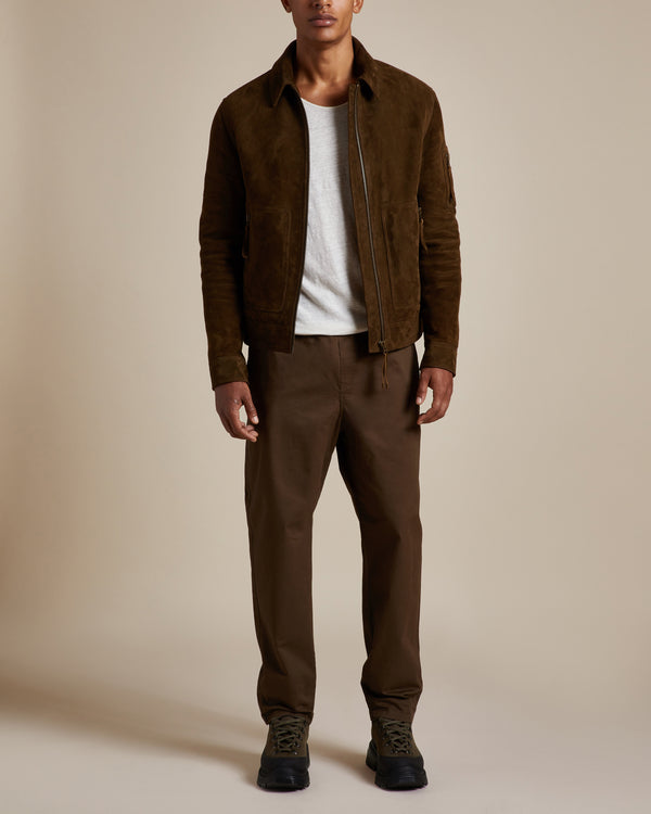 The Elio Suede Jacket by Arjé - ARJÉ