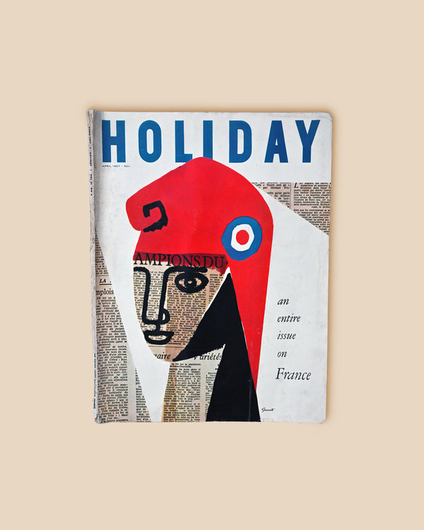 Vintage Holiday Magazine France April 1957 - ARJÉ